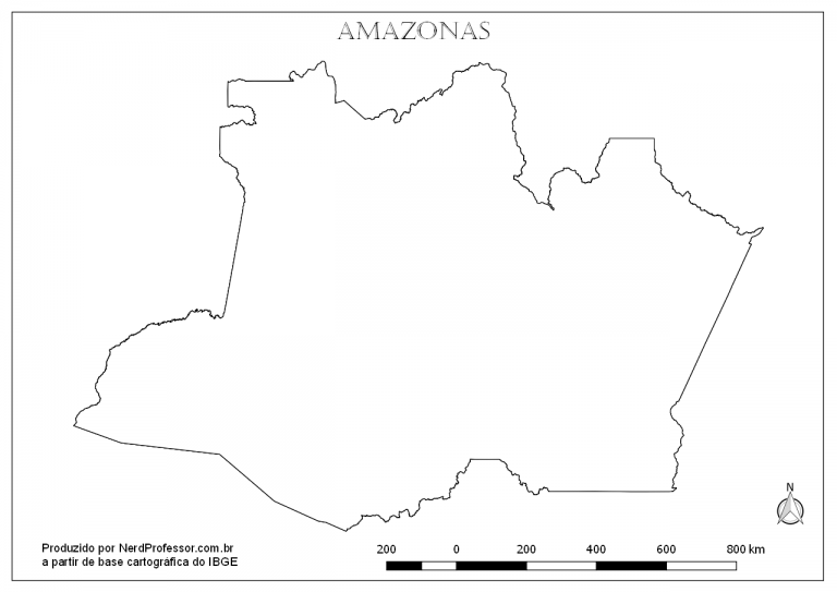 Mapas do Amazonas - NerdProfessor
