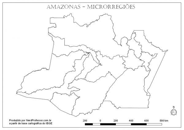 Mapas do Amazonas - NerdProfessor