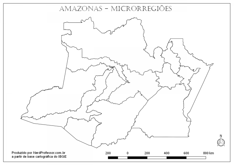 Mapas do Amazonas - NerdProfessor