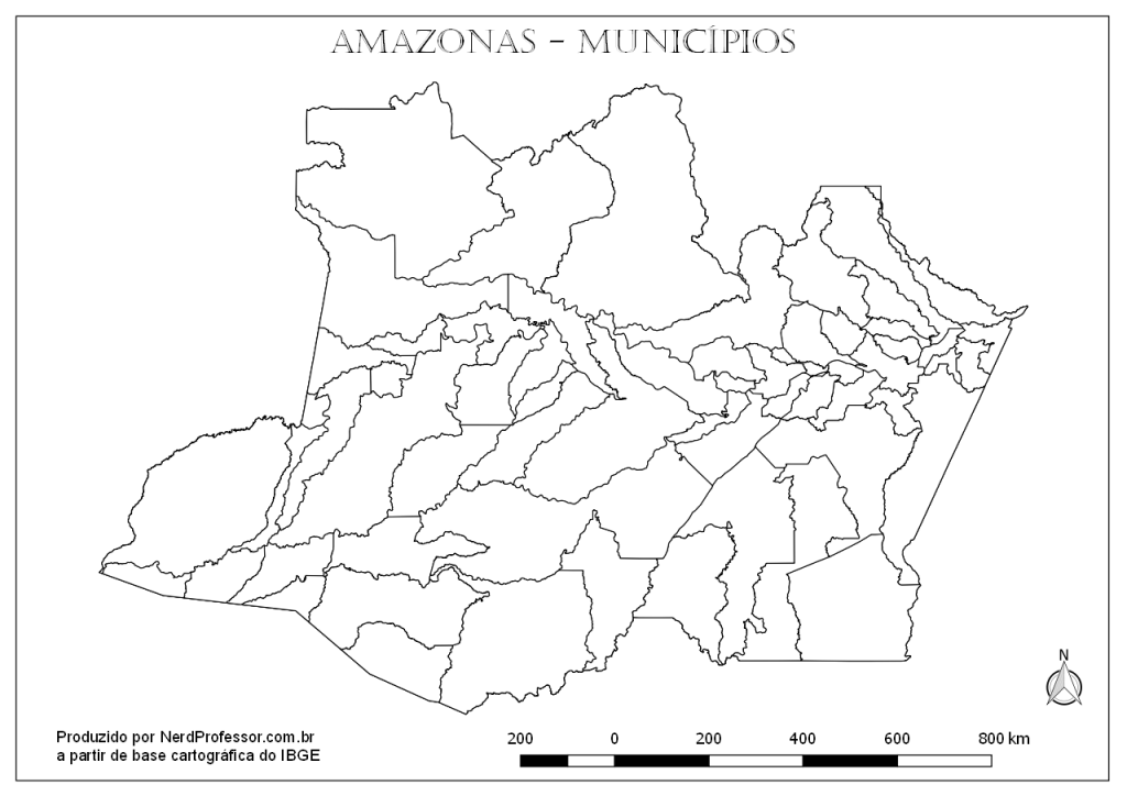 Mapas do Amazonas - NerdProfessor