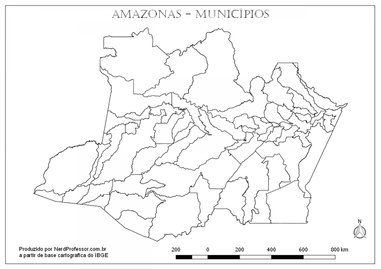 Mapas do Amazonas - NerdProfessor