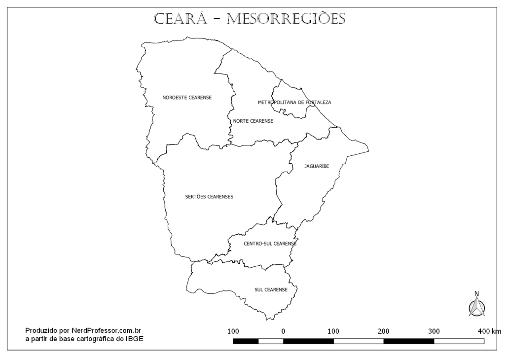 Mapas do Ceará - NerdProfessor