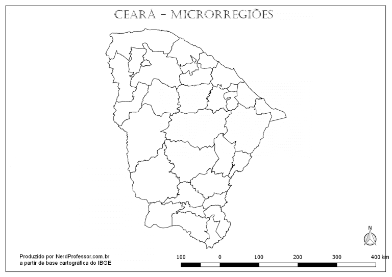 Mapas do Ceará - NerdProfessor