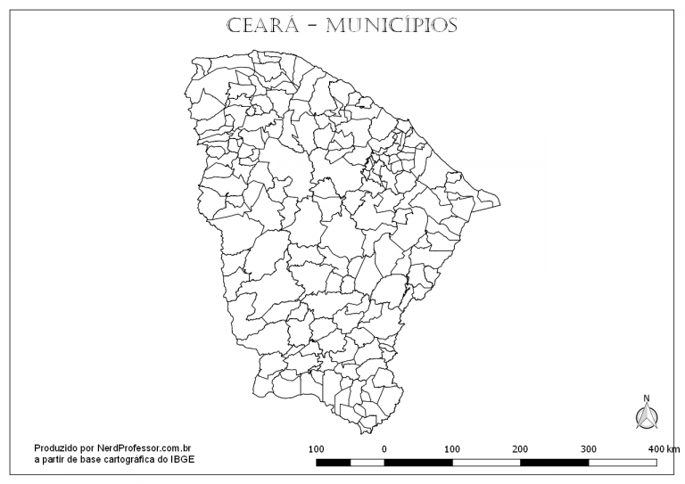 Mapas do Ceará - NerdProfessor