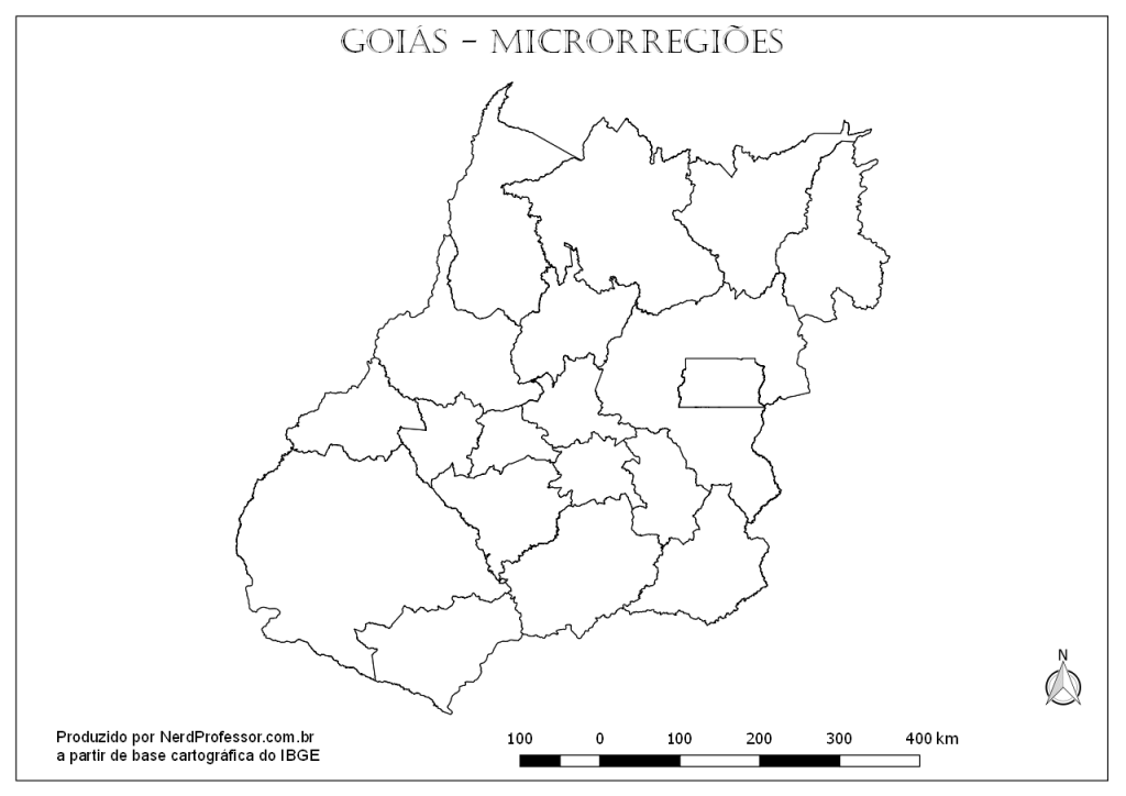 Mapas de Goiás - NerdProfessor