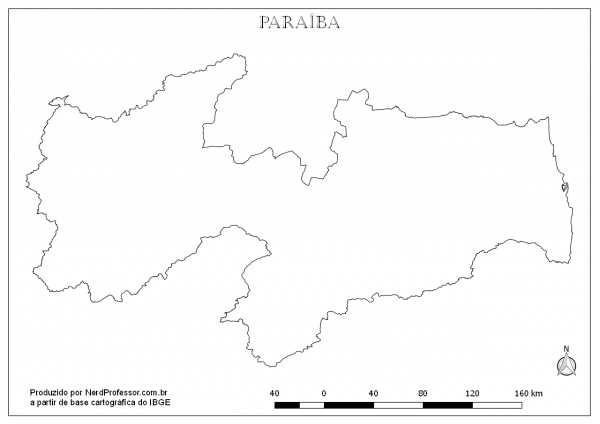 Mapas da Paraíba – Nerdprofessor