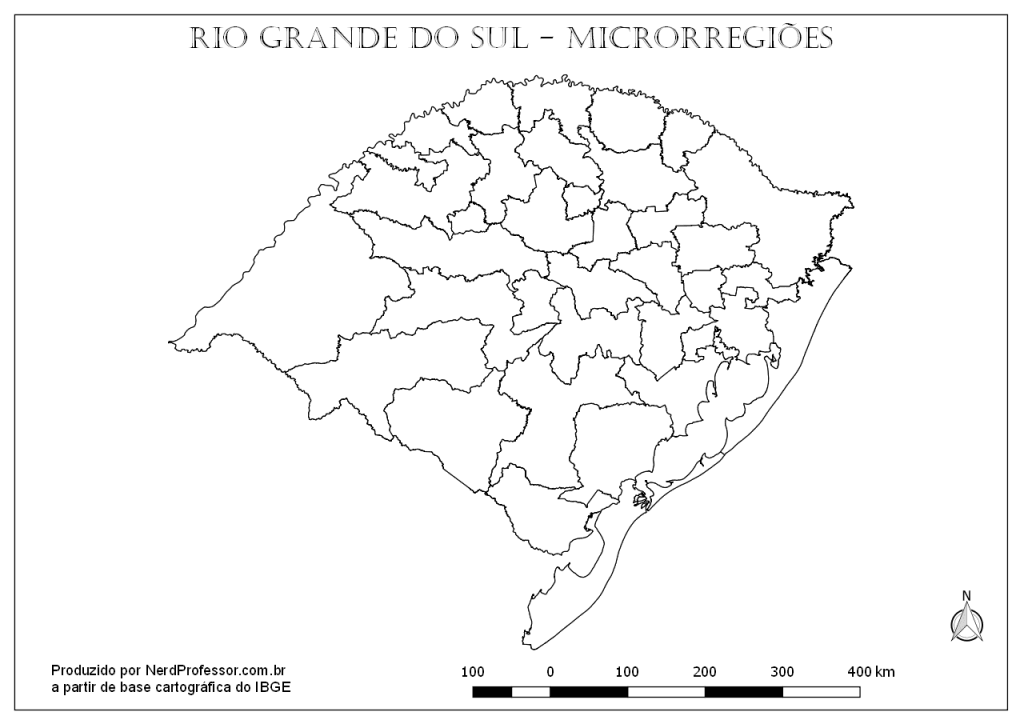 Mapas do Rio Grande do Sul – Nerdprofessor
