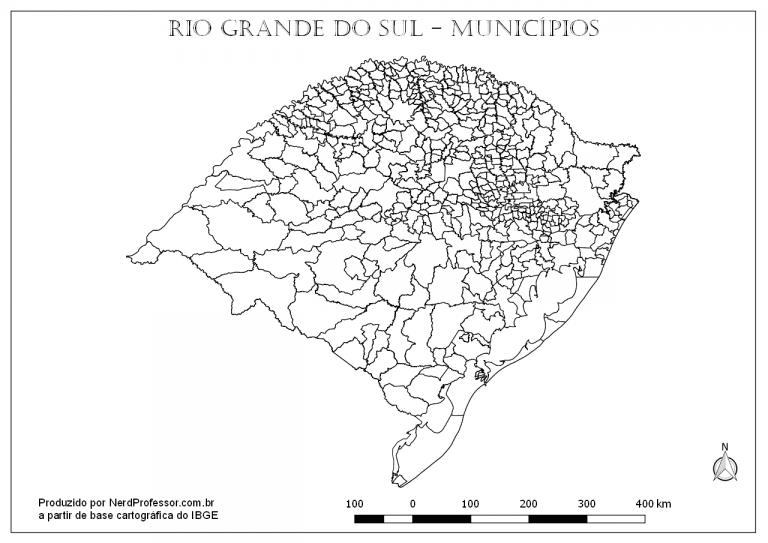 Mapas do Rio Grande do Sul – Nerdprofessor