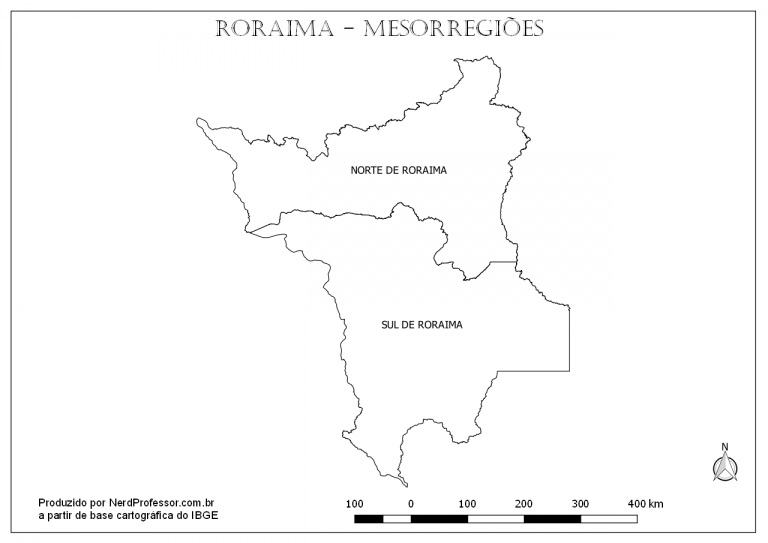 Mapas de Roraima - NerdProfessor