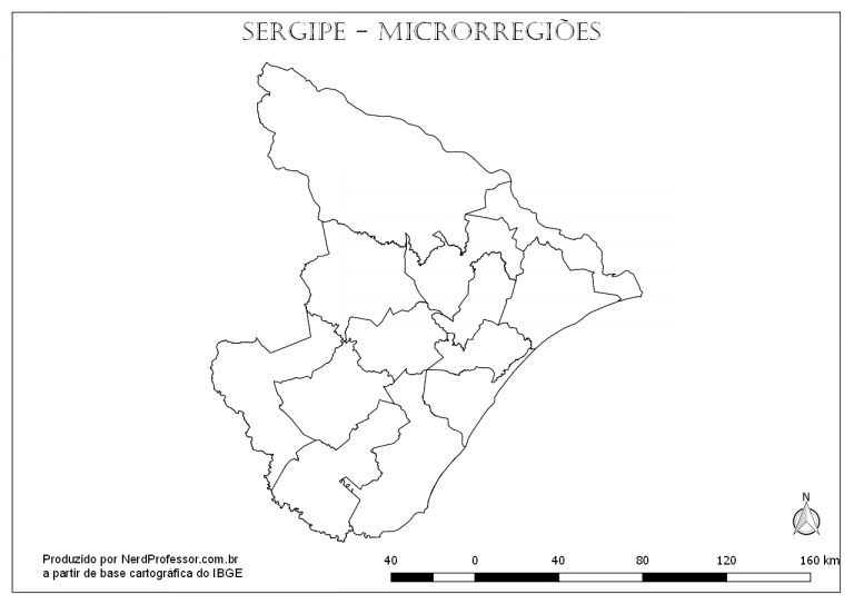 Mapas de Sergipe – NerdProfessor